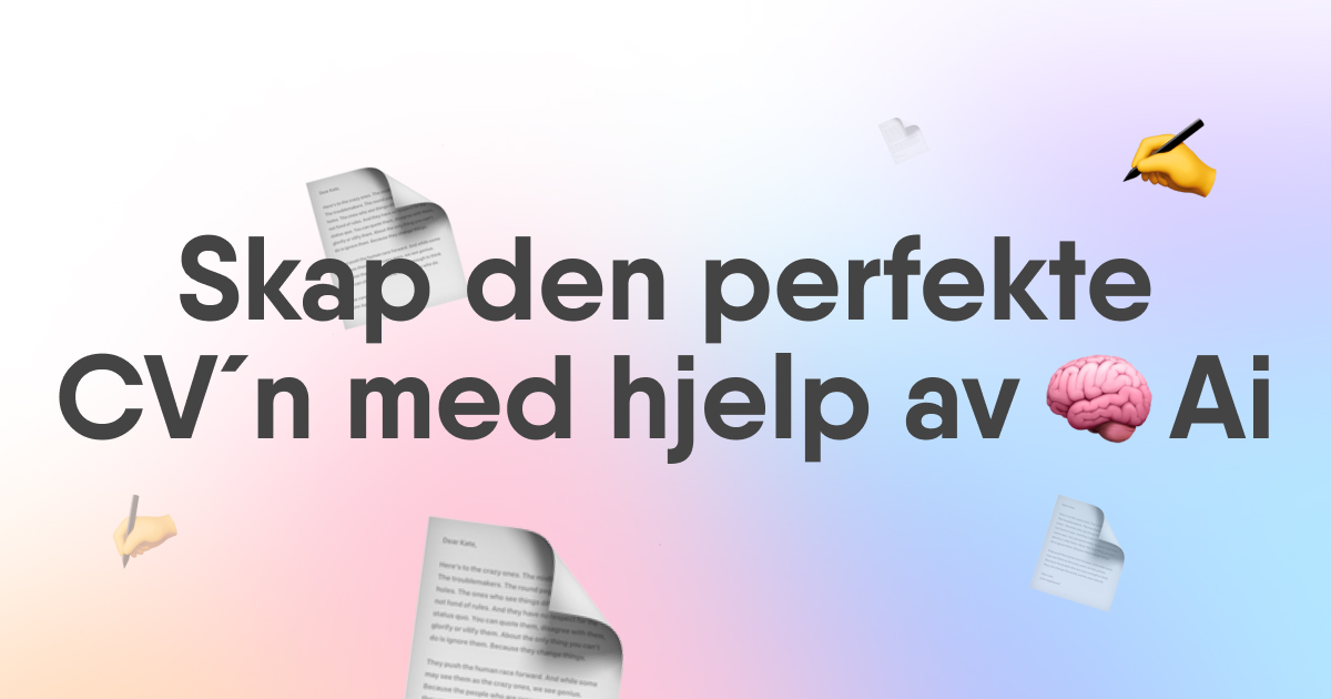 CVMatchr - Få din CV match ved hjelp av AI